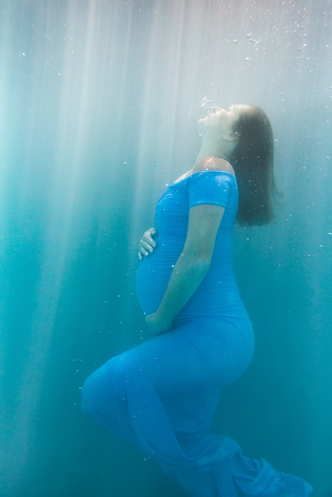 Underwater Maternity Photography - Family & Business Photographer